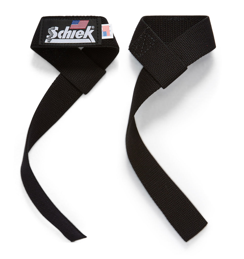 Schiek Basic Lifting Straps - 20" - Black – LOBOCKI