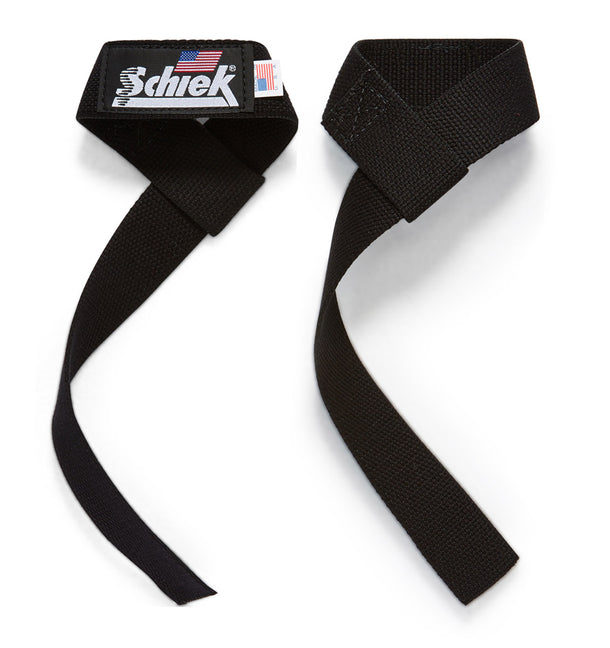Schiek Basic Lifting Straps - 20" - Black – LOBOCKI