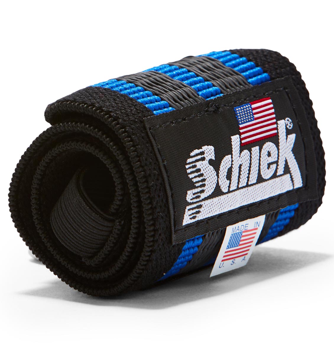 Schiek 18" Wrist Wraps - Black/Blue – LOBOCKI